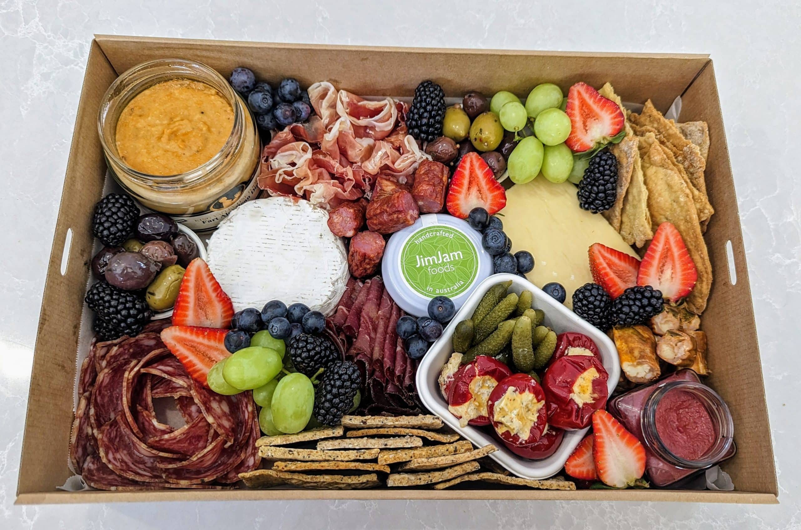 Savoury Grazing Box Medium – Fresh and Co Hampers